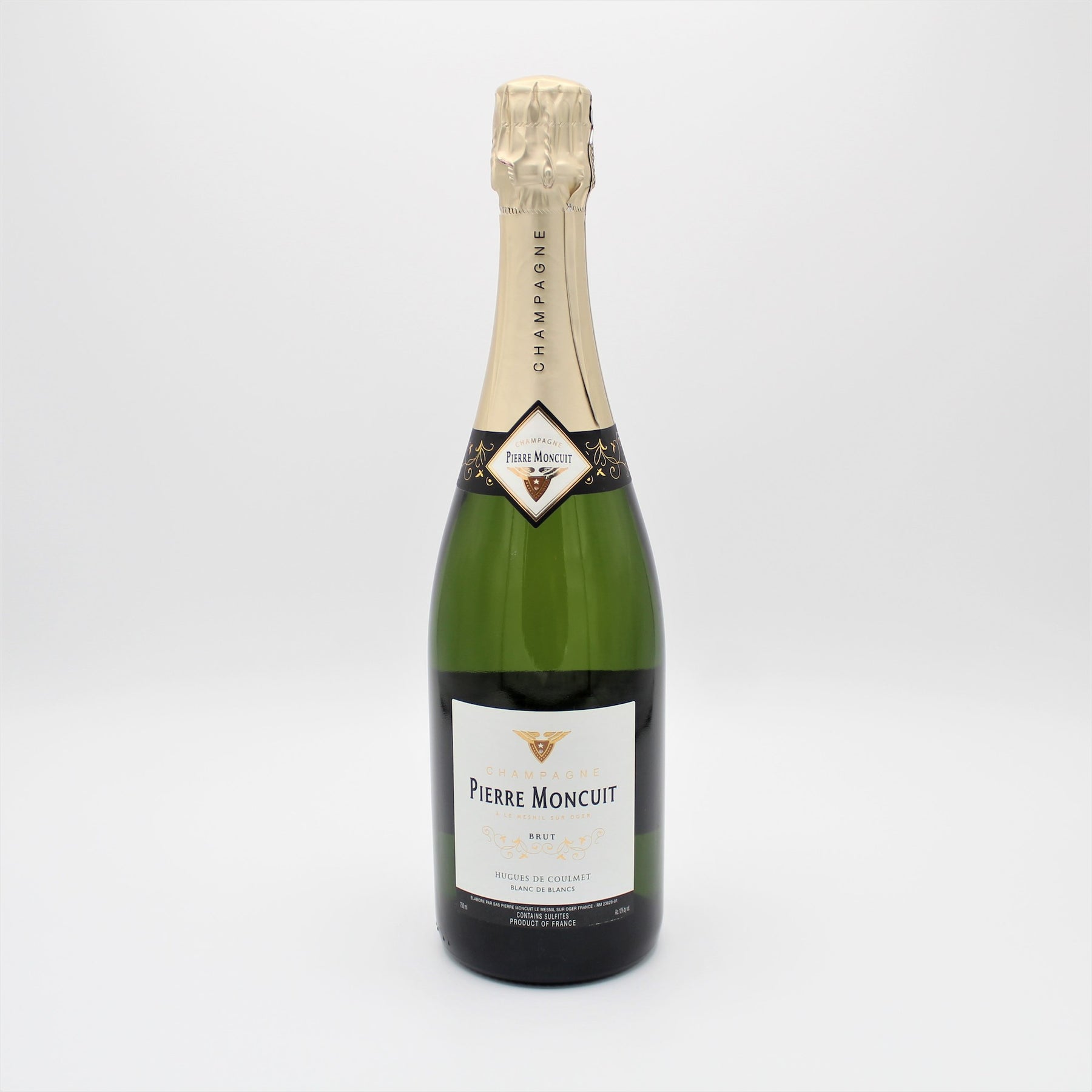 Champagne Pierre Moncuit 'Hugues de Coulmet' Blanc de Blanc Brut ...