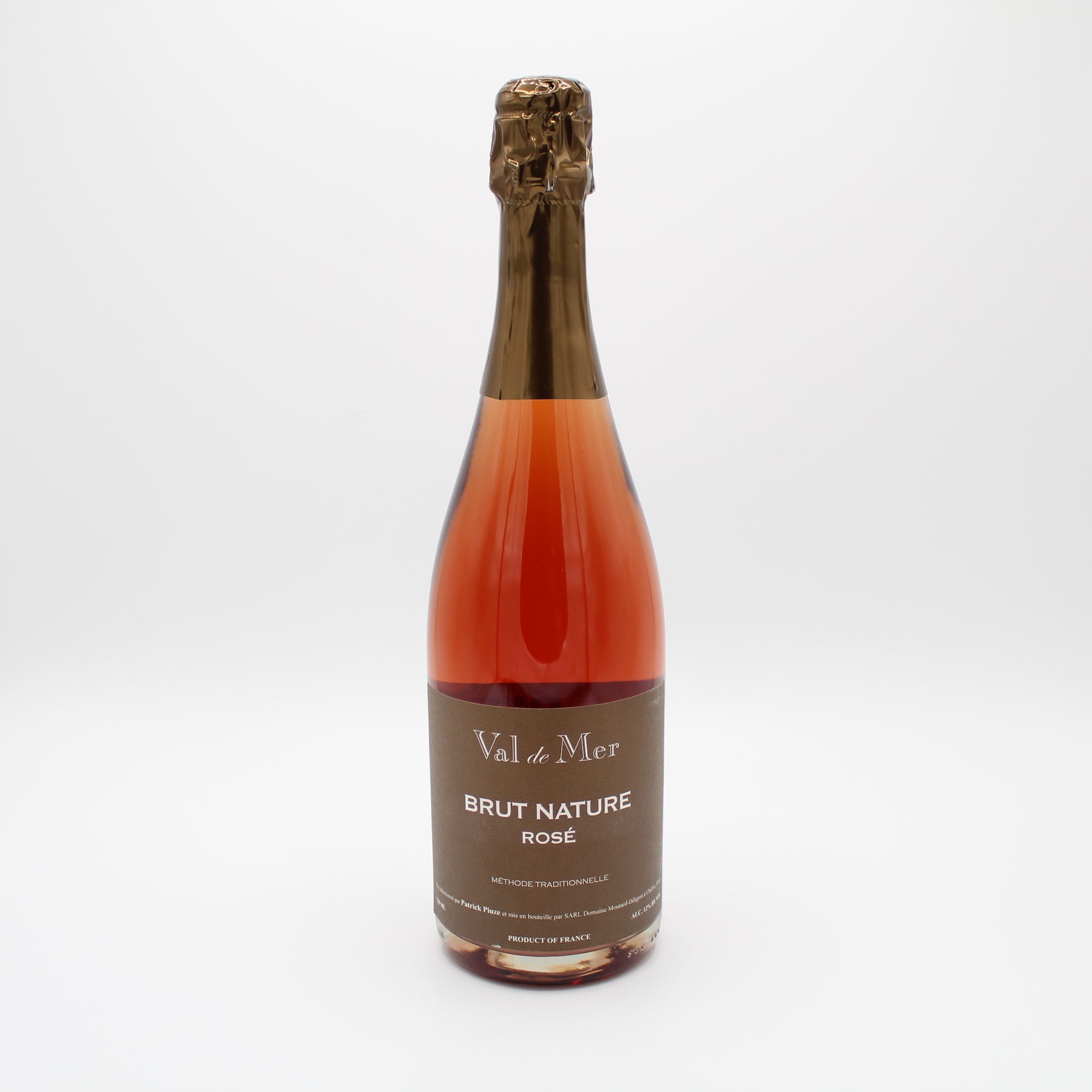 Val de Mer Sparkling Brut Nature Rose – Table Wine Asheville